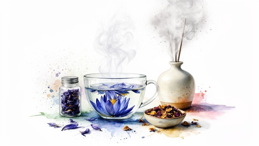 A Guide to Smoking Blue Lotus Flower for Mindful – Wellness Apothecary