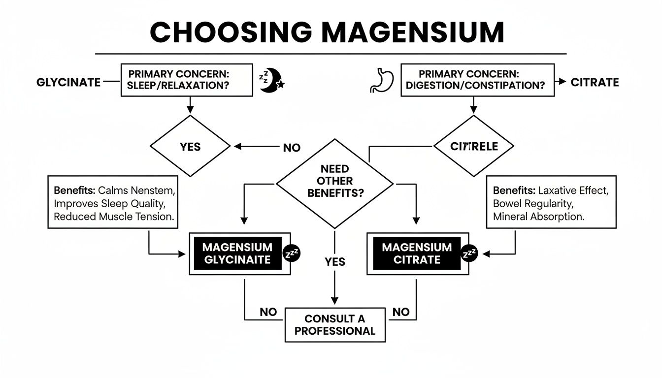 Magnesium Glycinate Vs Citrate Sleep: Which One Is Better for Your Goals?