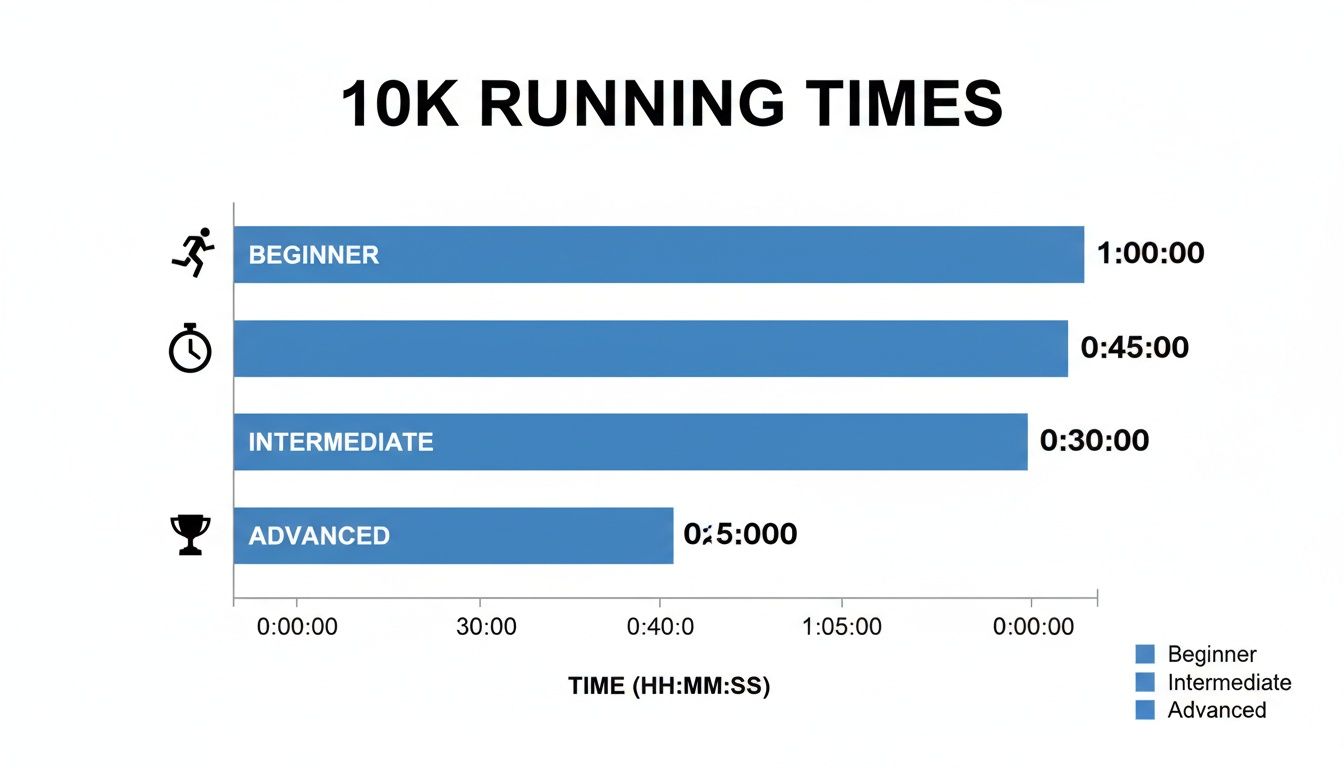 What Is A Good Average 10k Time For Your Age