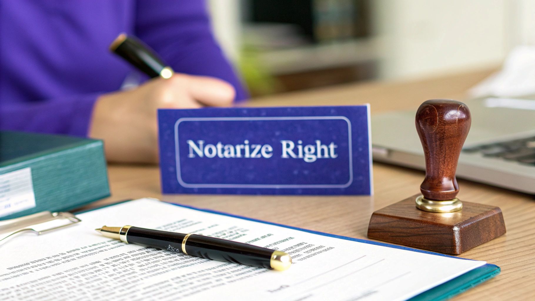 How to Notarize a Document The Right Way