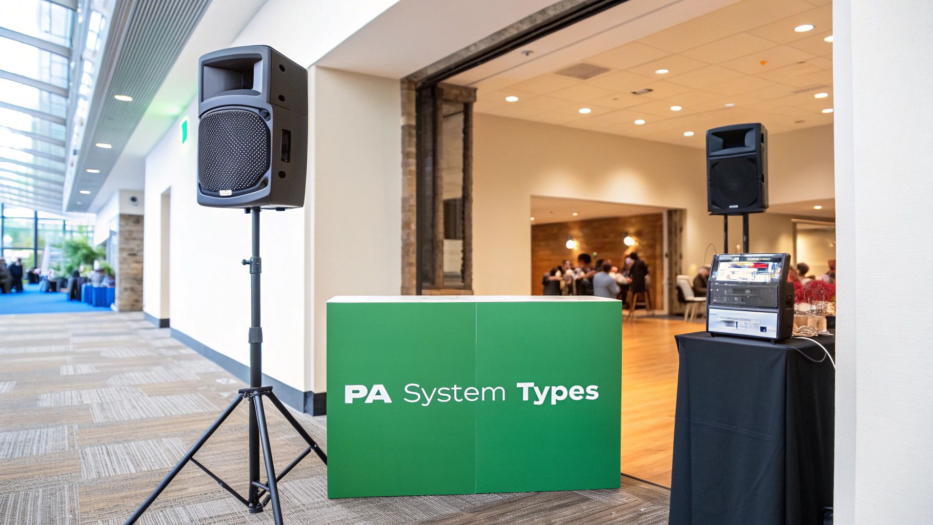 What Are PA Systems A Complete Guide for UK Installers – Epic Audio Ltd