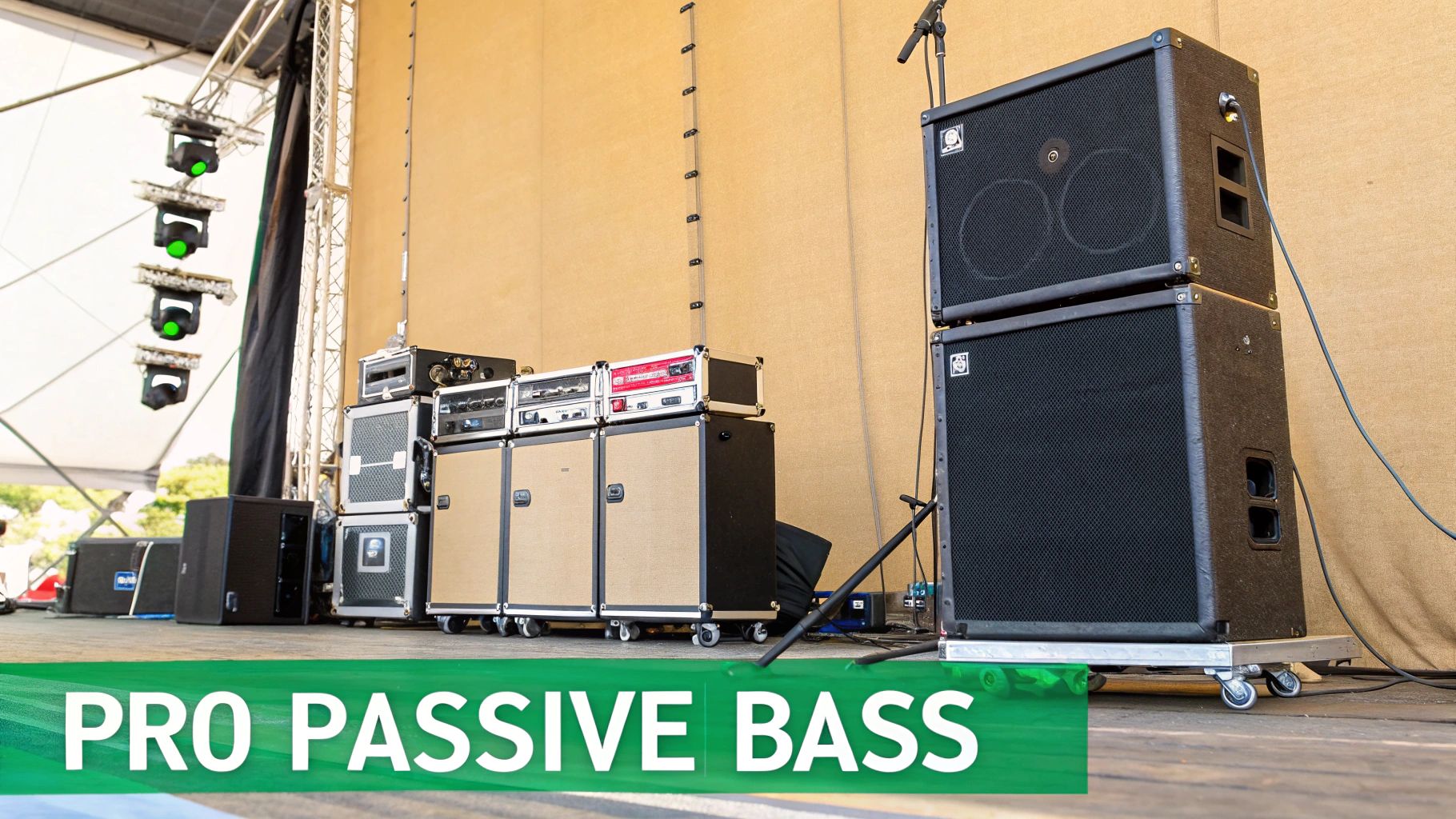 A Pro's Guide to Passive Bass Speaker Selection and Setup – Epic Audio Ltd