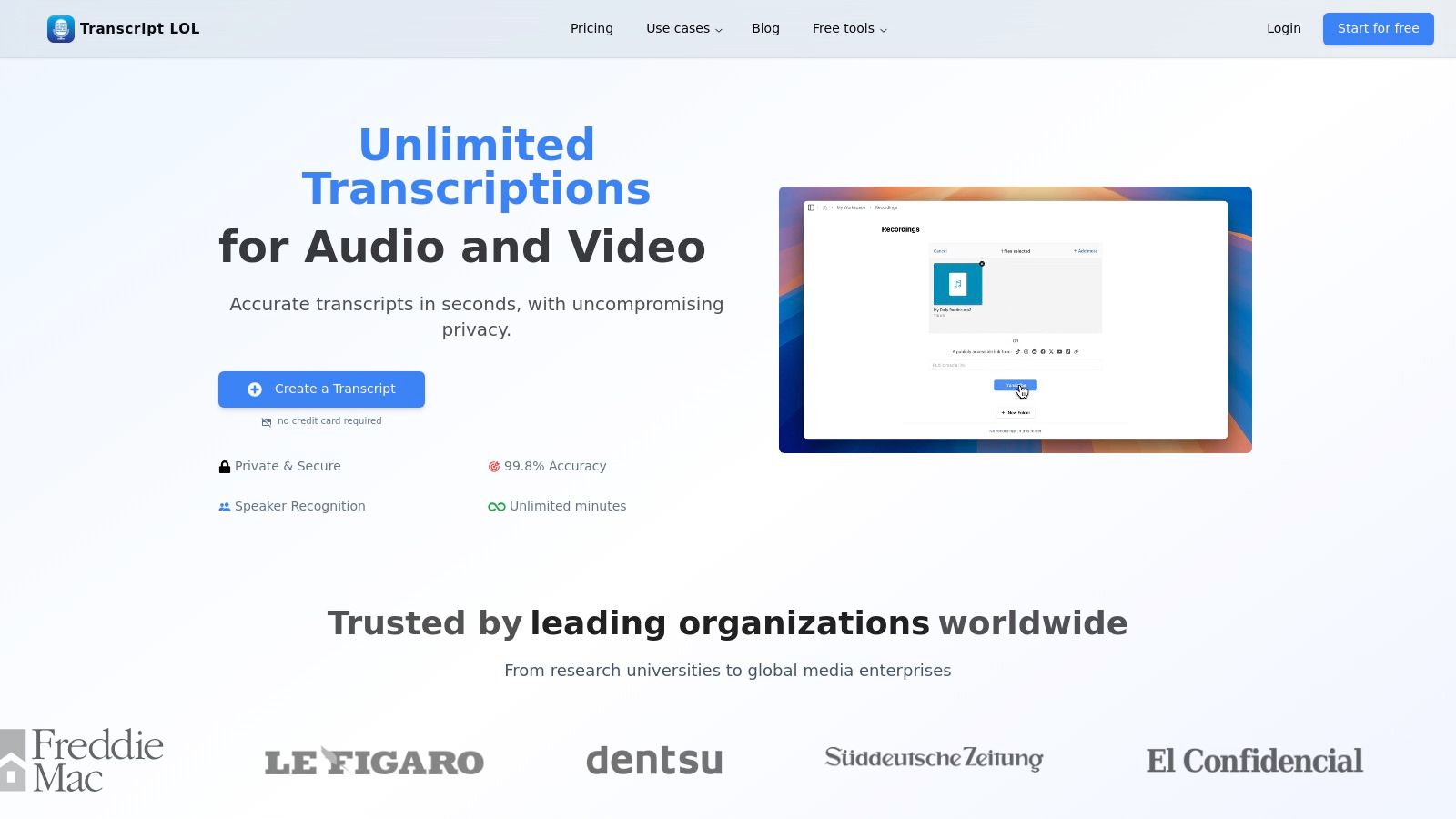 12 Best Audio Transcription Software Picks for 2025