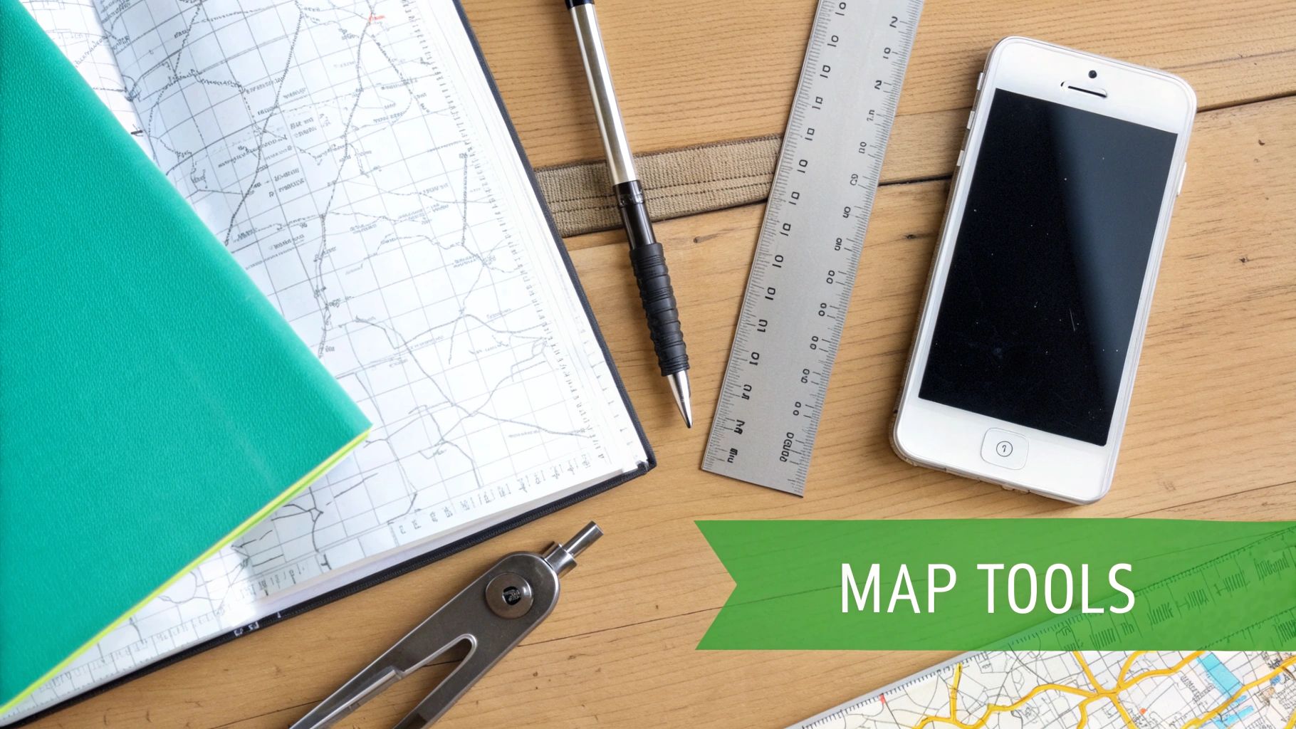 How To Measure Distance On Map Using Paper Digital And Terrain Methods ...