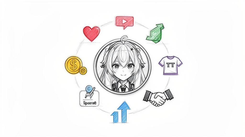 Your Guide to Creating a VTuber Avatar Maker Persona - Tooncraft.ai