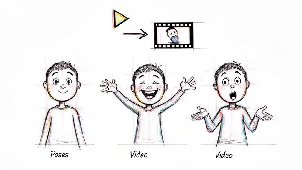 Create: create cartoon character from photo instantly - Tooncraft.ai