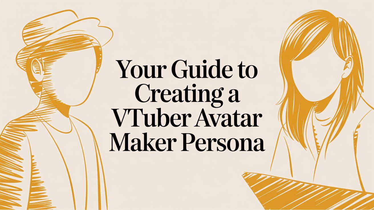 Your Guide to Creating a VTuber Avatar Maker Persona - Tooncraft.ai