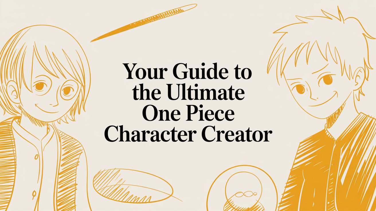 Your Guide to the Ultimate One Piece Character Creator - Tooncraft.ai