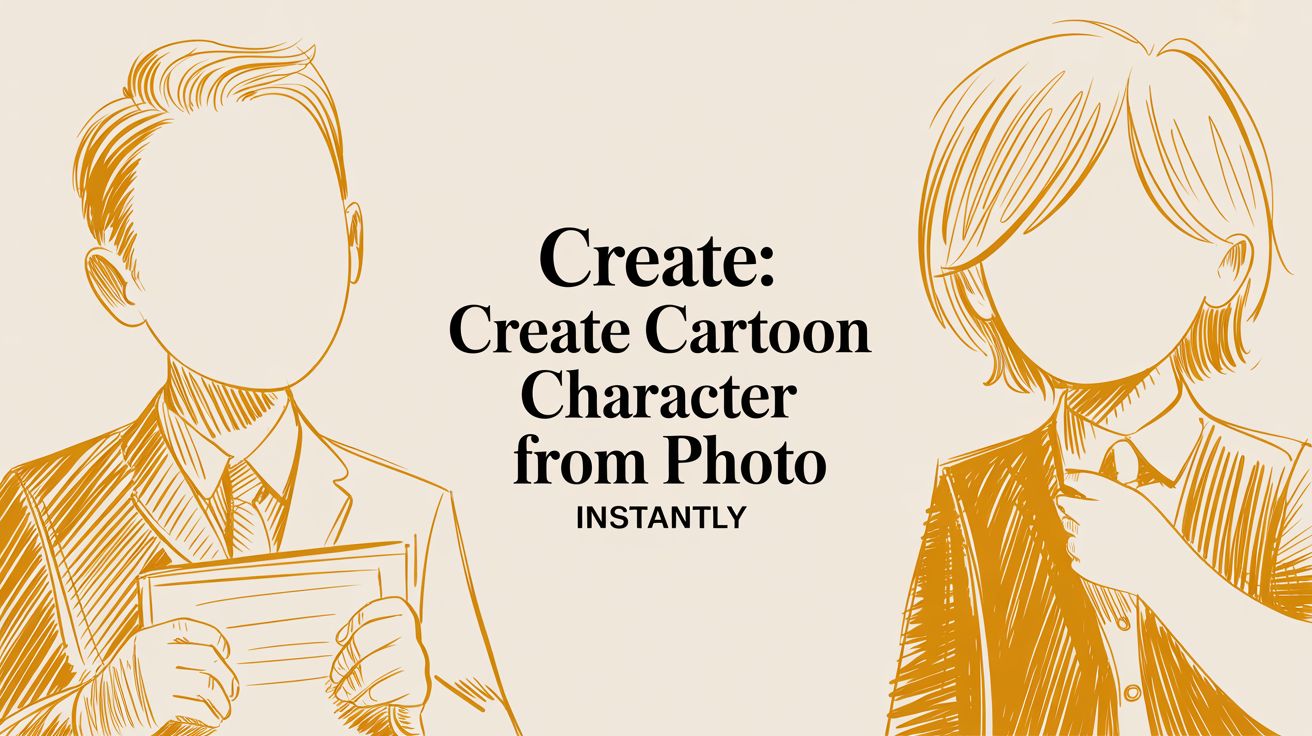 Create: create cartoon character from photo instantly - Tooncraft.ai