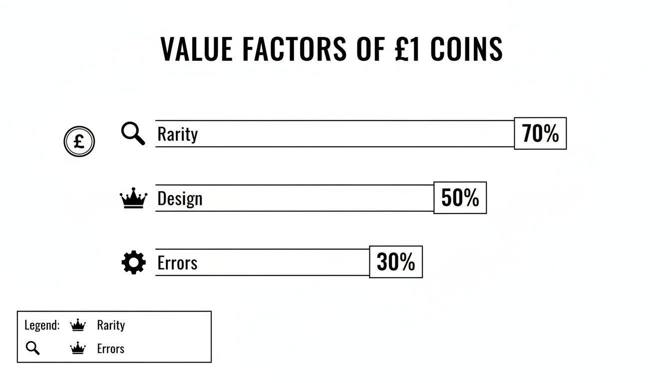 Discover 1 pound coin worth money: Which £1 Coins Are Worth More ...