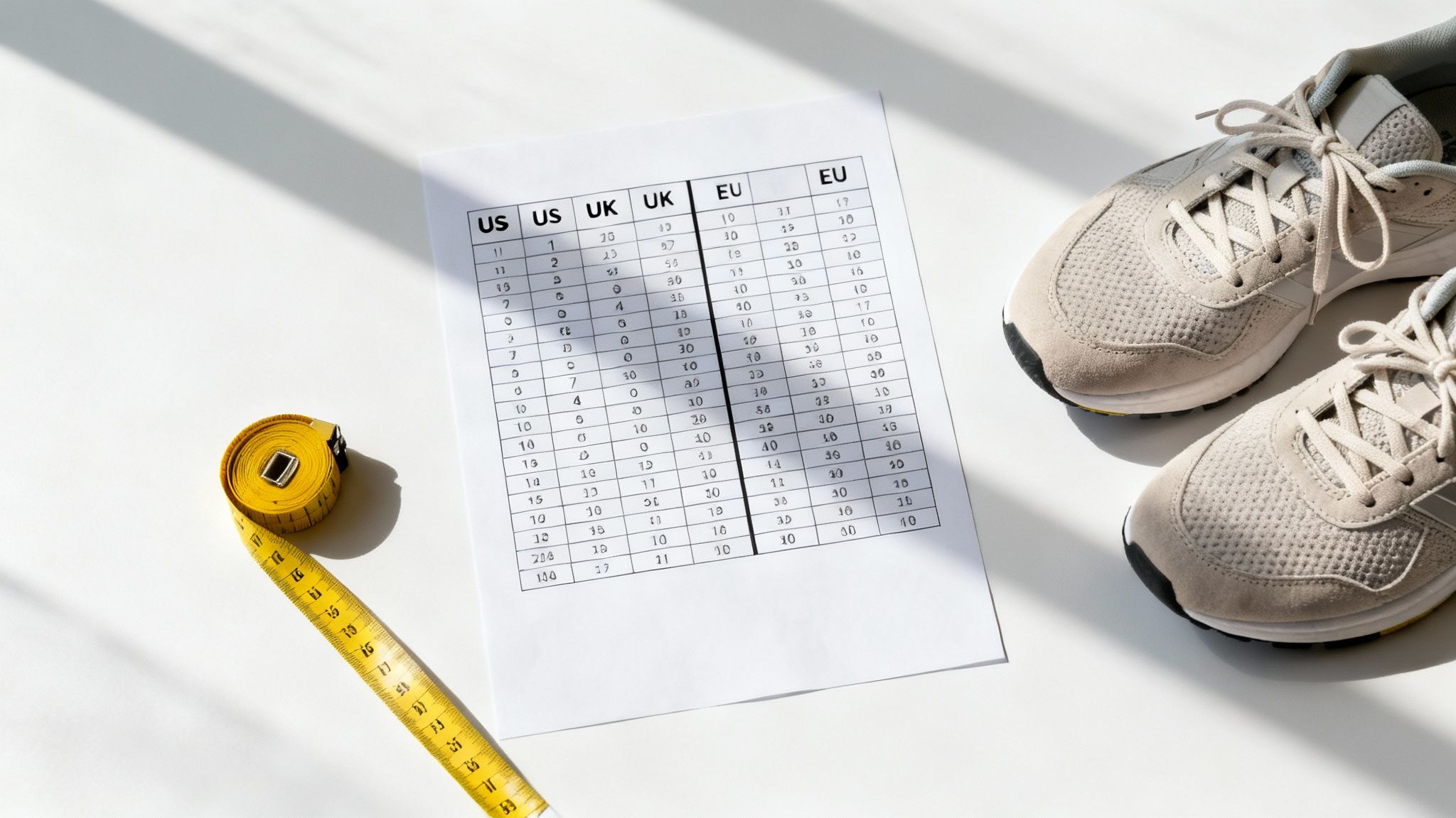 The Ultimate Running Shoe Sizing Guide for the Perfect Fit – Swift Running