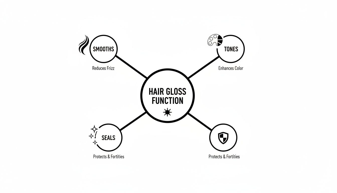 How Hair Gloss Works for Salon-Quality Shine at Home | The Morfose