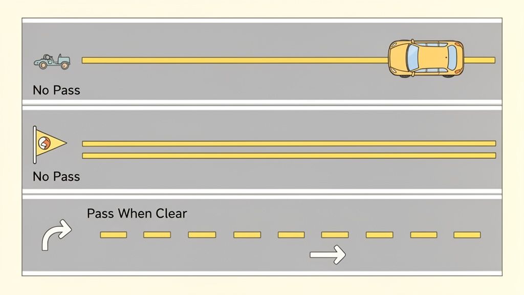 No Passing Zone Sign Meaning A Guide for Florida Drivers ...