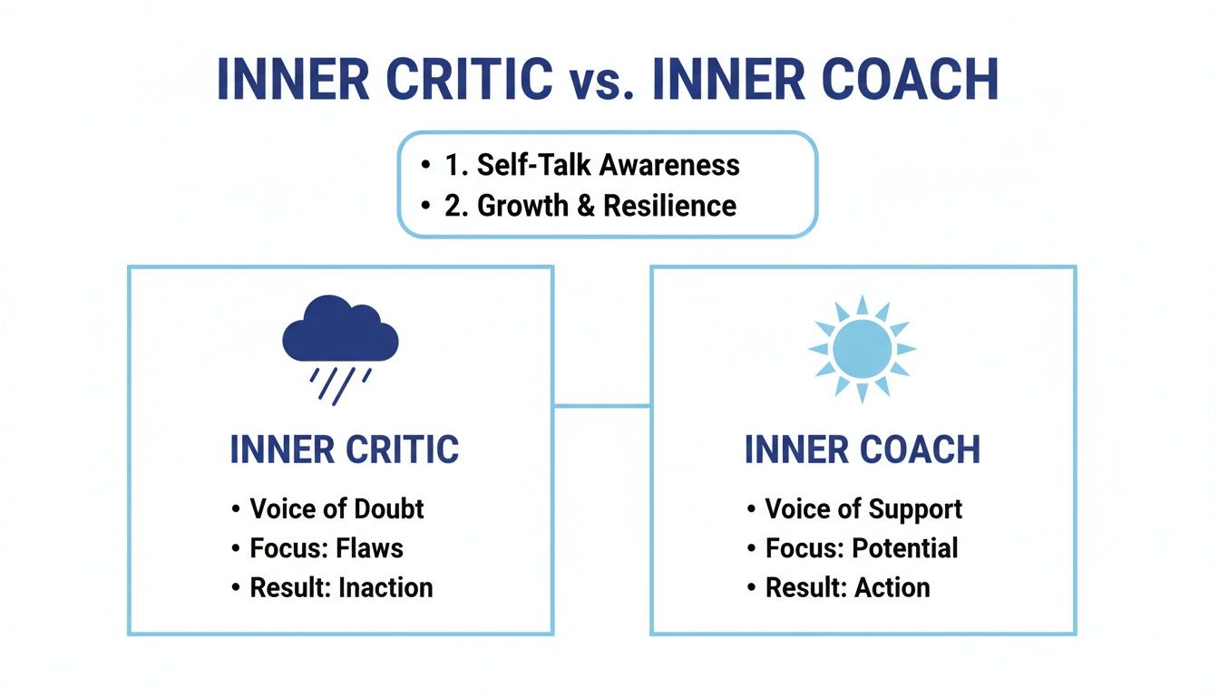 Inner critic vs inner coach: how therapy helps you change the voice in ...