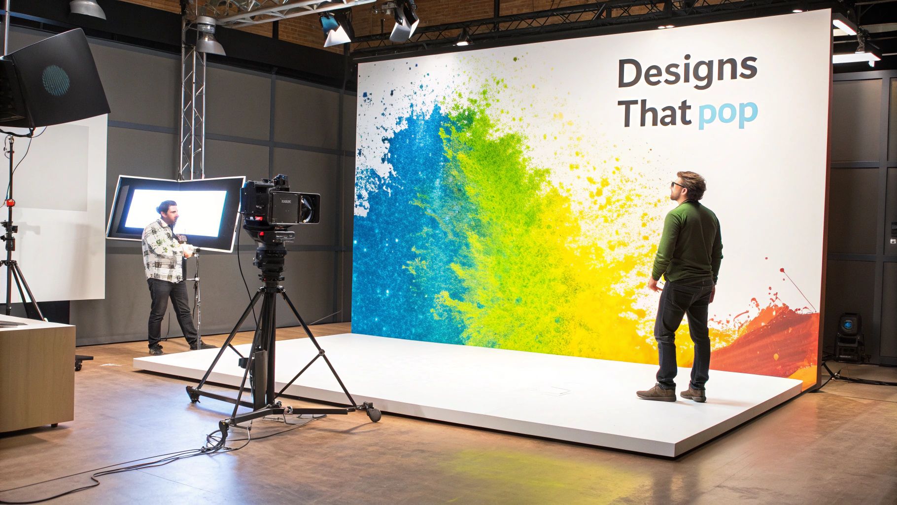 How to Create a Stunning Paint Splash Background with AI