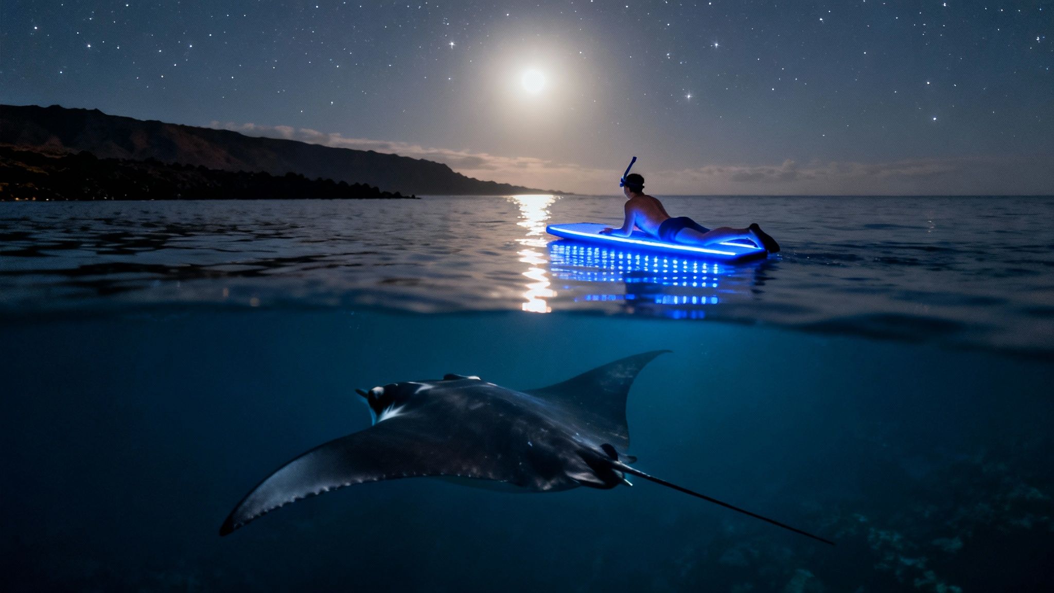 Kona Manta Ray Snorkel The Ultimate Underwater Adventure