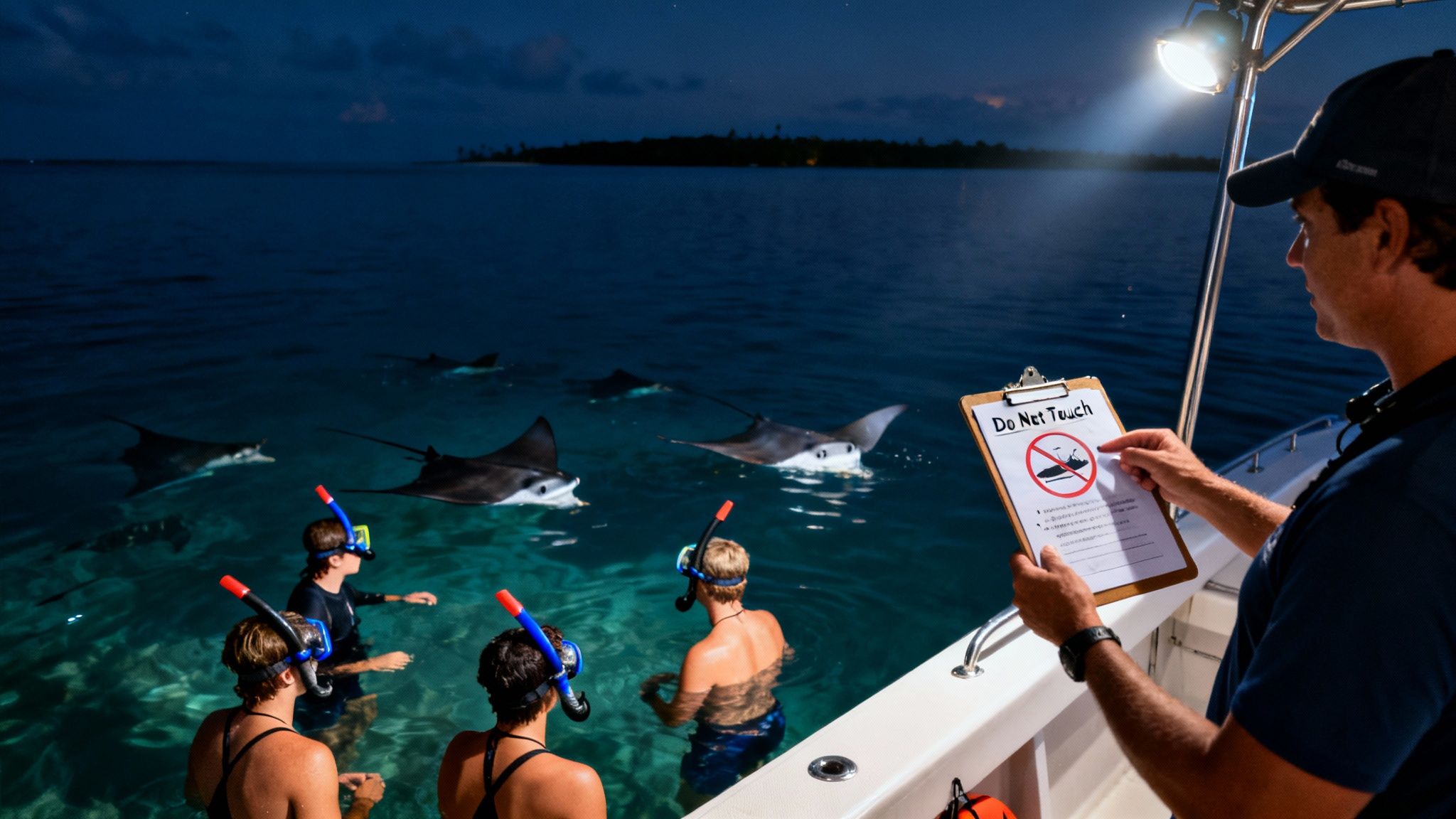 Manta Ray Night Snorkel Kona A Complete Guide | Kona Snorkel Trips