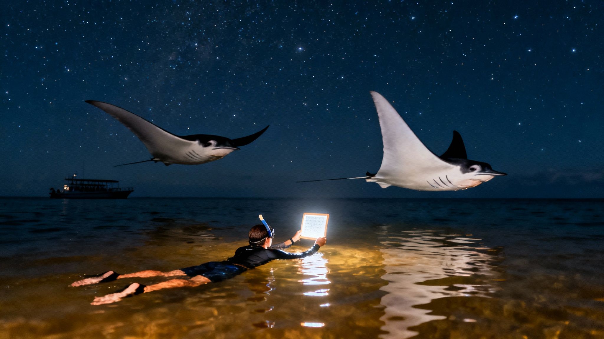 Manta Ray Night Snorkel Kona: Kona’s Ultimate Night Manta Guide | Kona ...