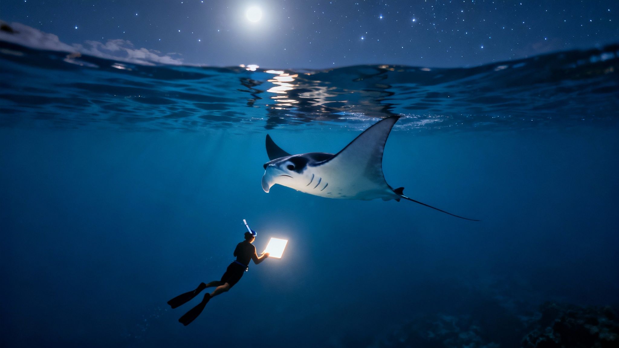 Manta Ray Snorkel Kona A Guide to the Big Island's Best Night Swim
