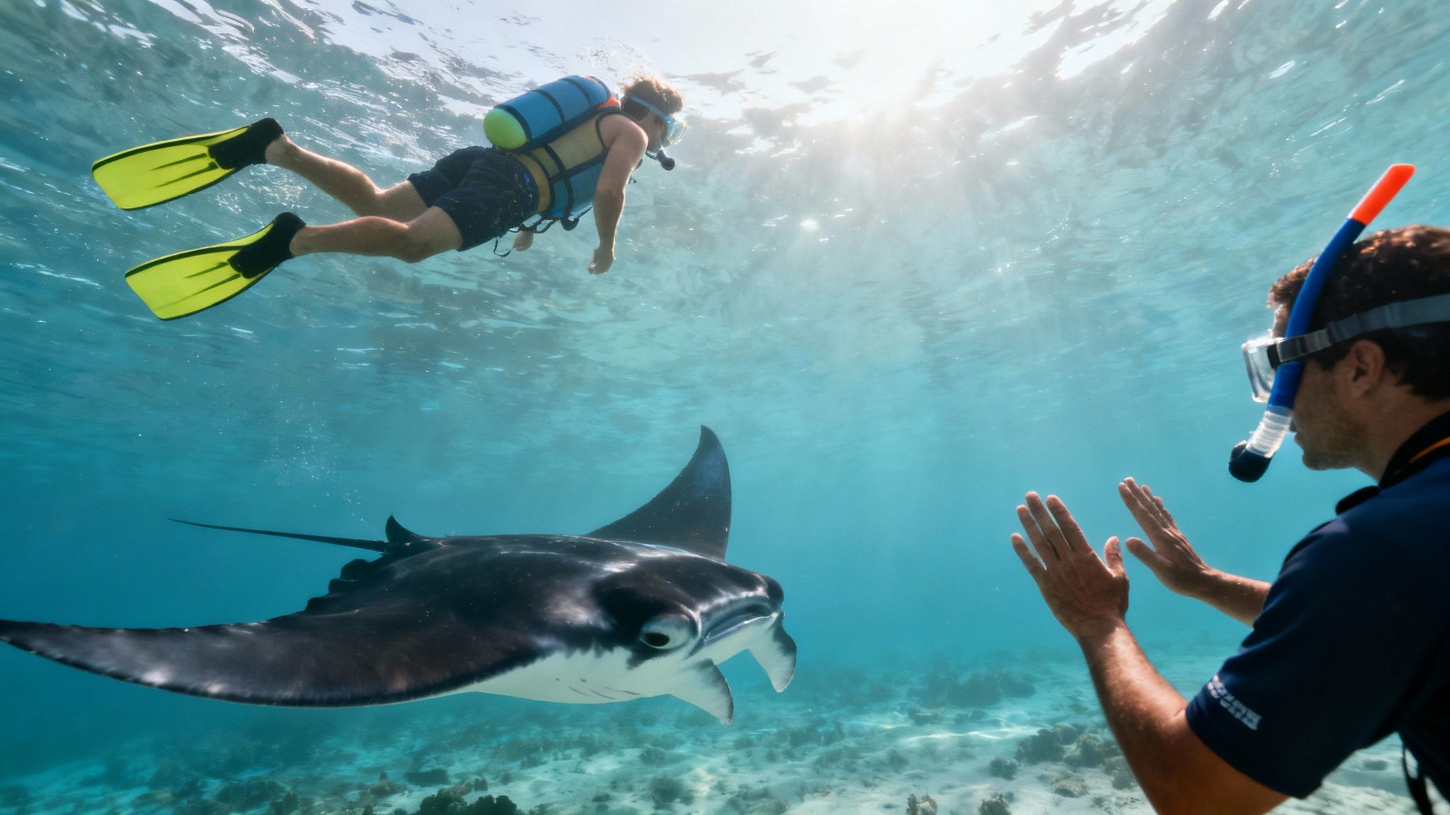 Big Island Manta Ray Snorkel - big island manta ray snorkel