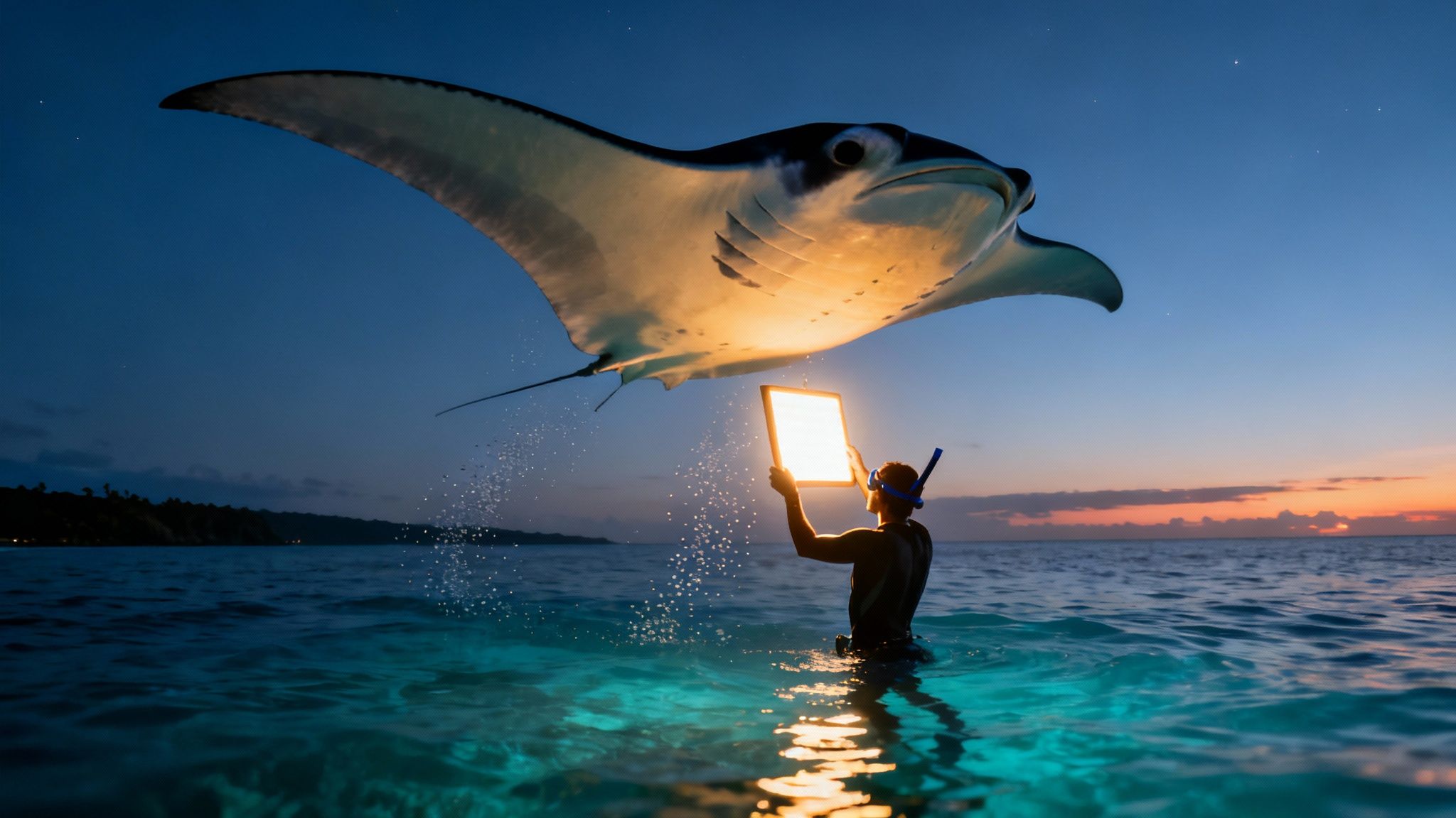 A Guide to the Manta Ray Kona Night Snorkel