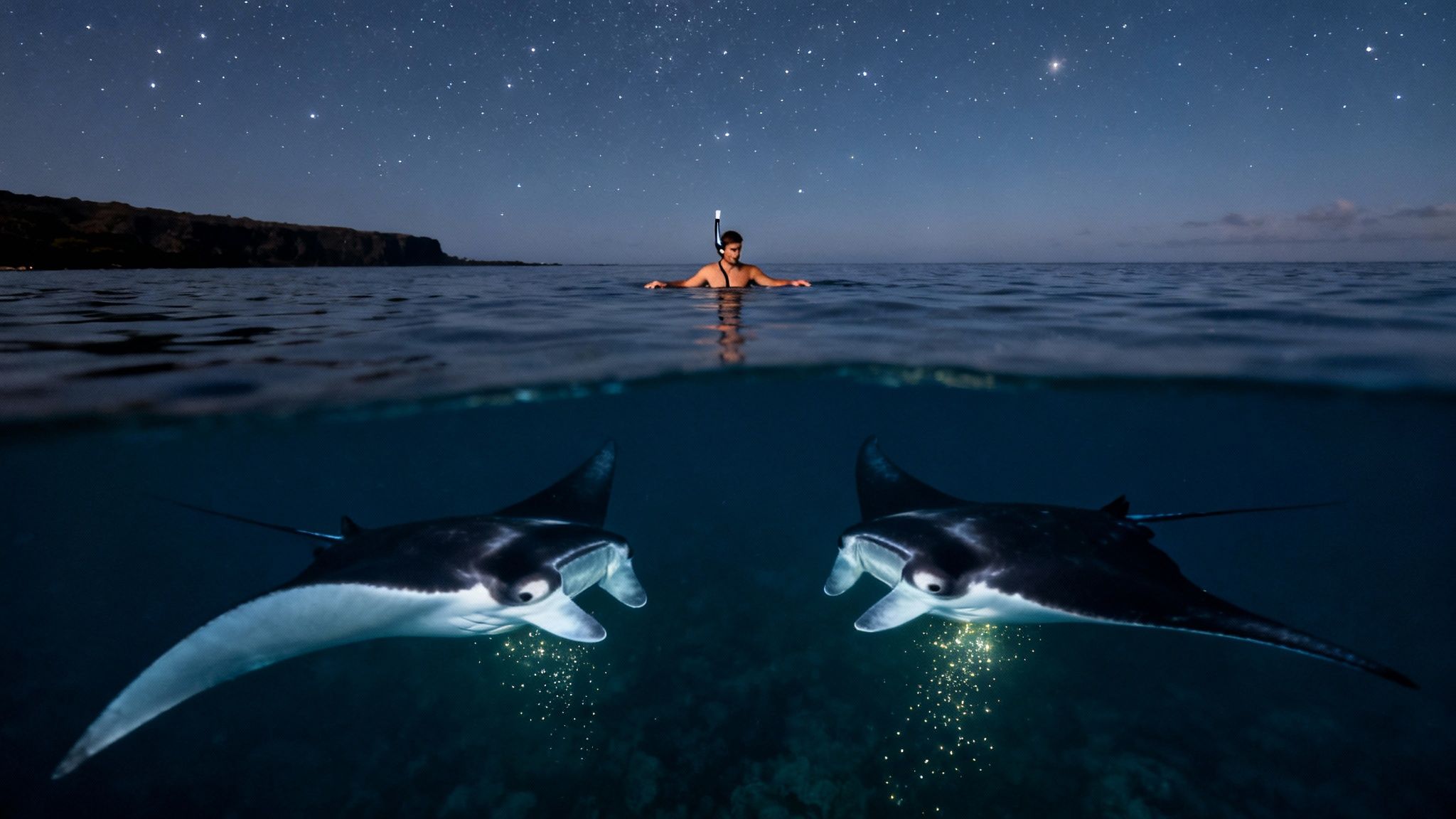 Your Guide to the Kona Manta Ray Night Snorkel Tour
