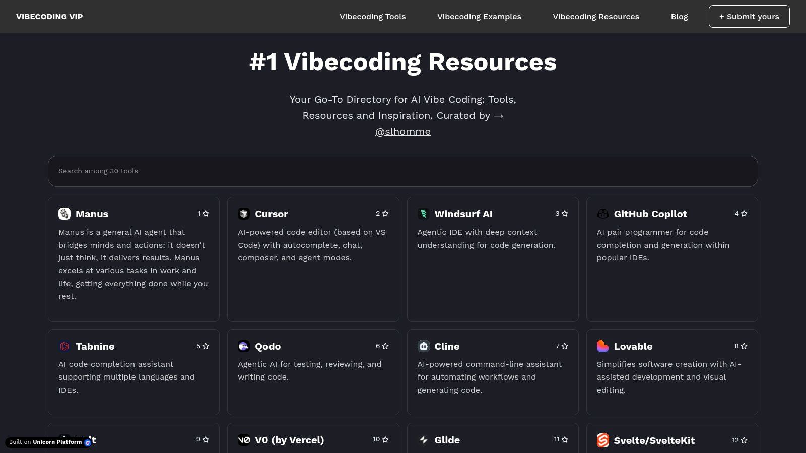 Top Creative Coding Tools in 2025 for Innovators - VibeCoding Blog