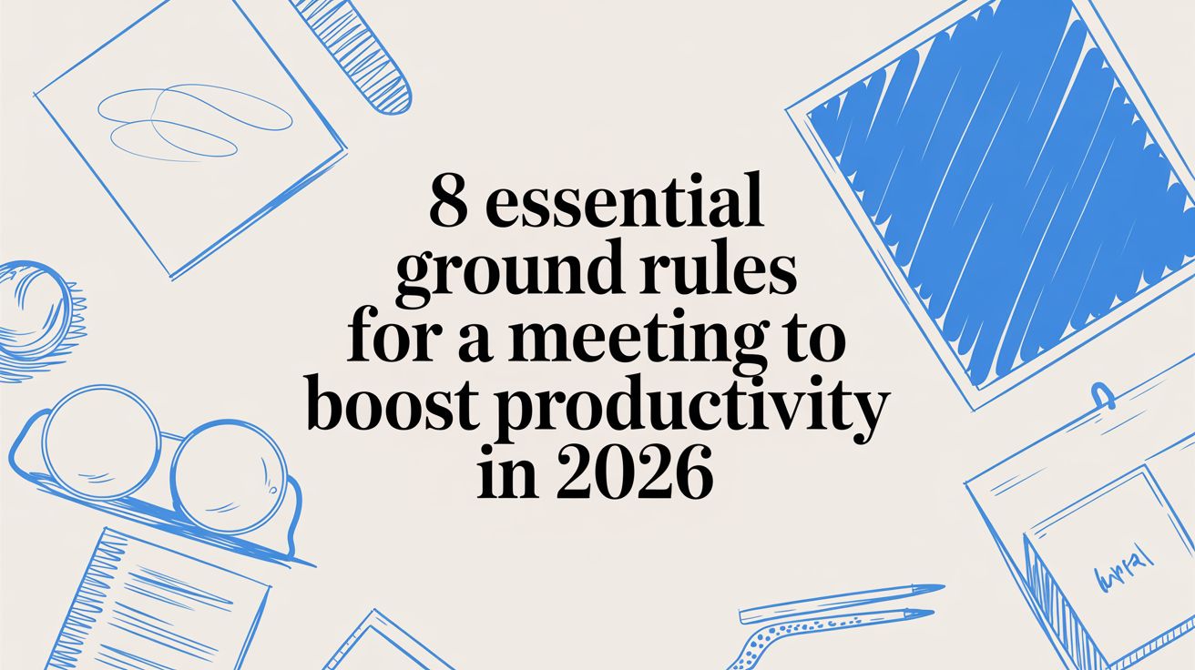 8 Essential Ground Rules for a Meeting to Boost Productivity in 2026 ...