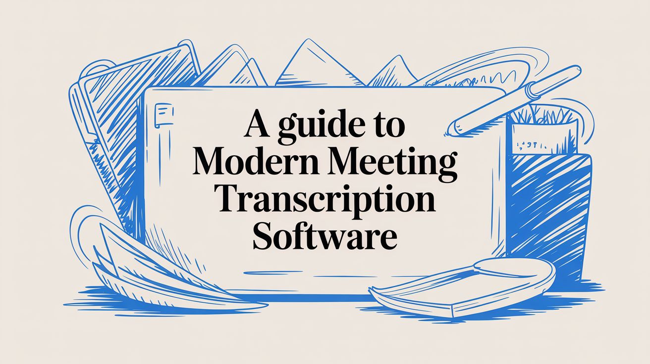 A Guide to Modern Meeting Transcription Software | Speechyou Blog ...