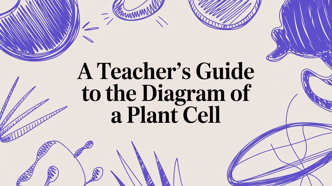A Teacher's Guide to the Diagram of a Plant Cell