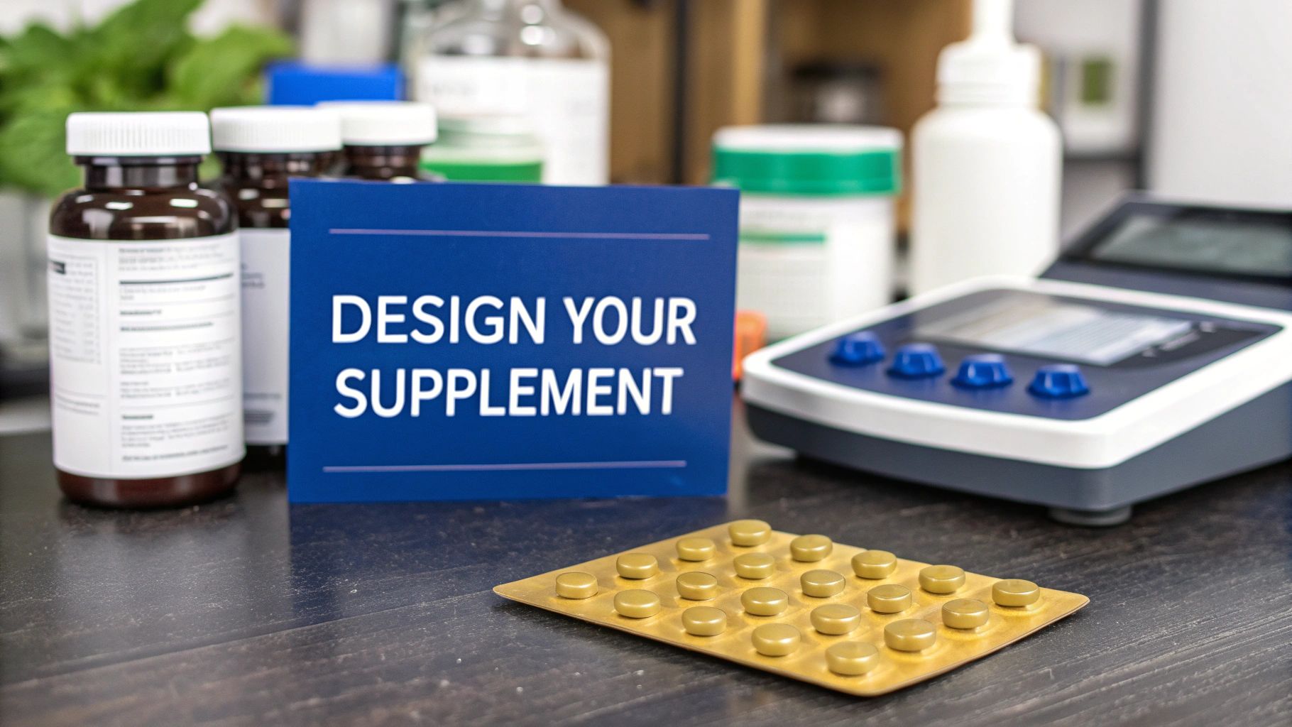 Design Your Own Supplement: A Founder's Guide | Triton Nutra Group