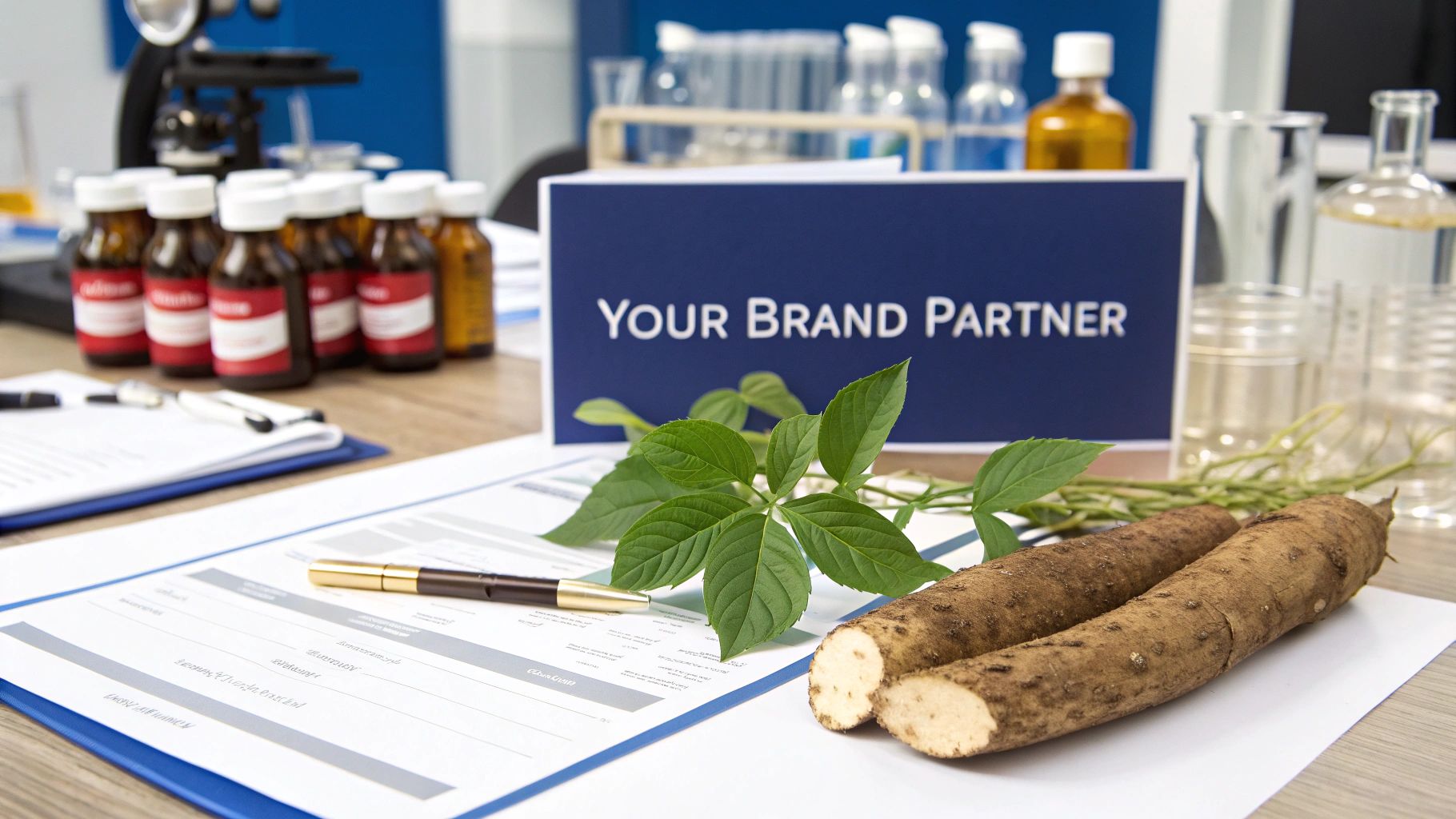 Wild Yam Root Private Label Contract Manufacturer | Your Brand Partner ...