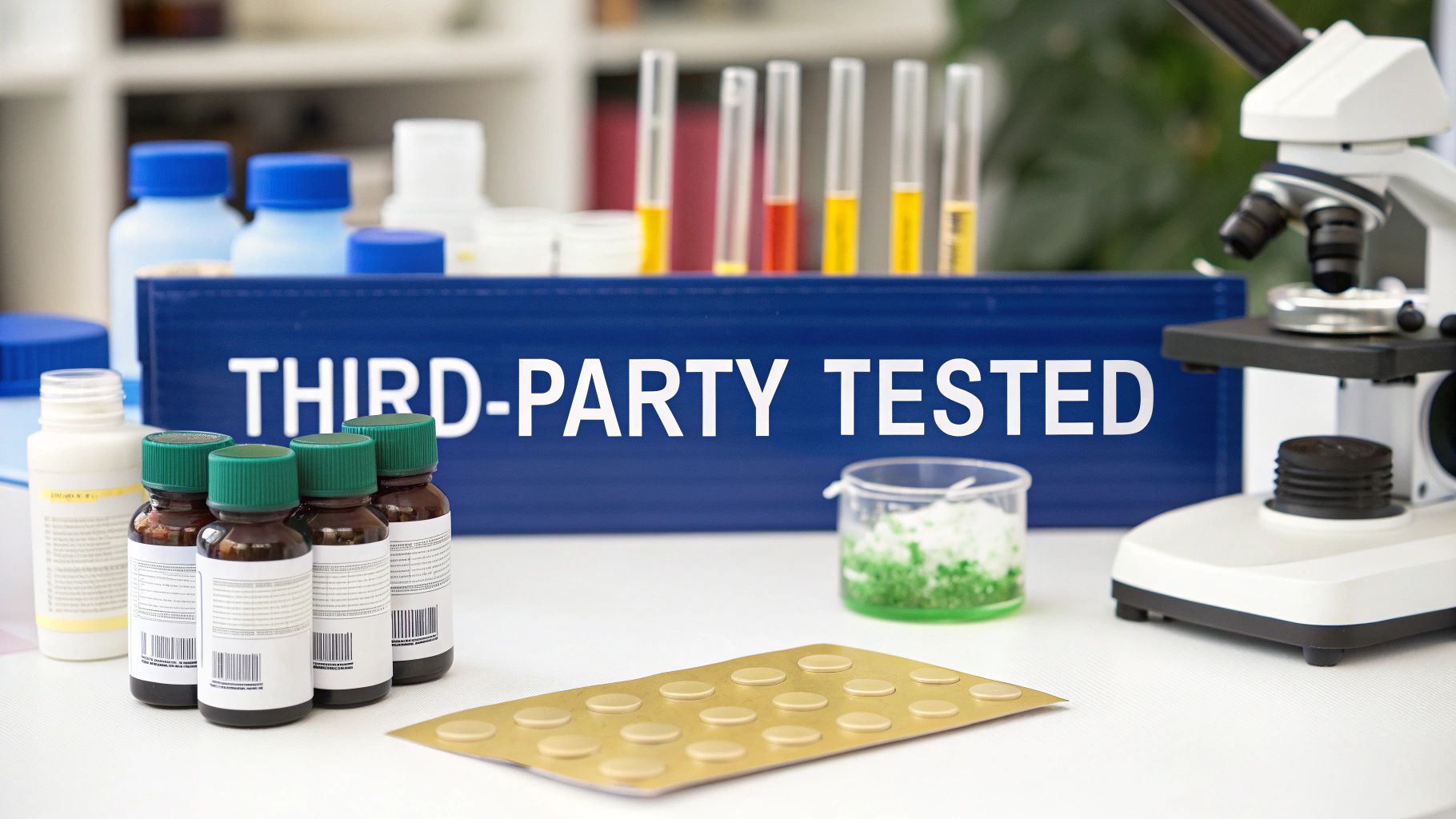 Your Guide to Third Party Supplement Testing | Triton Nutra Group