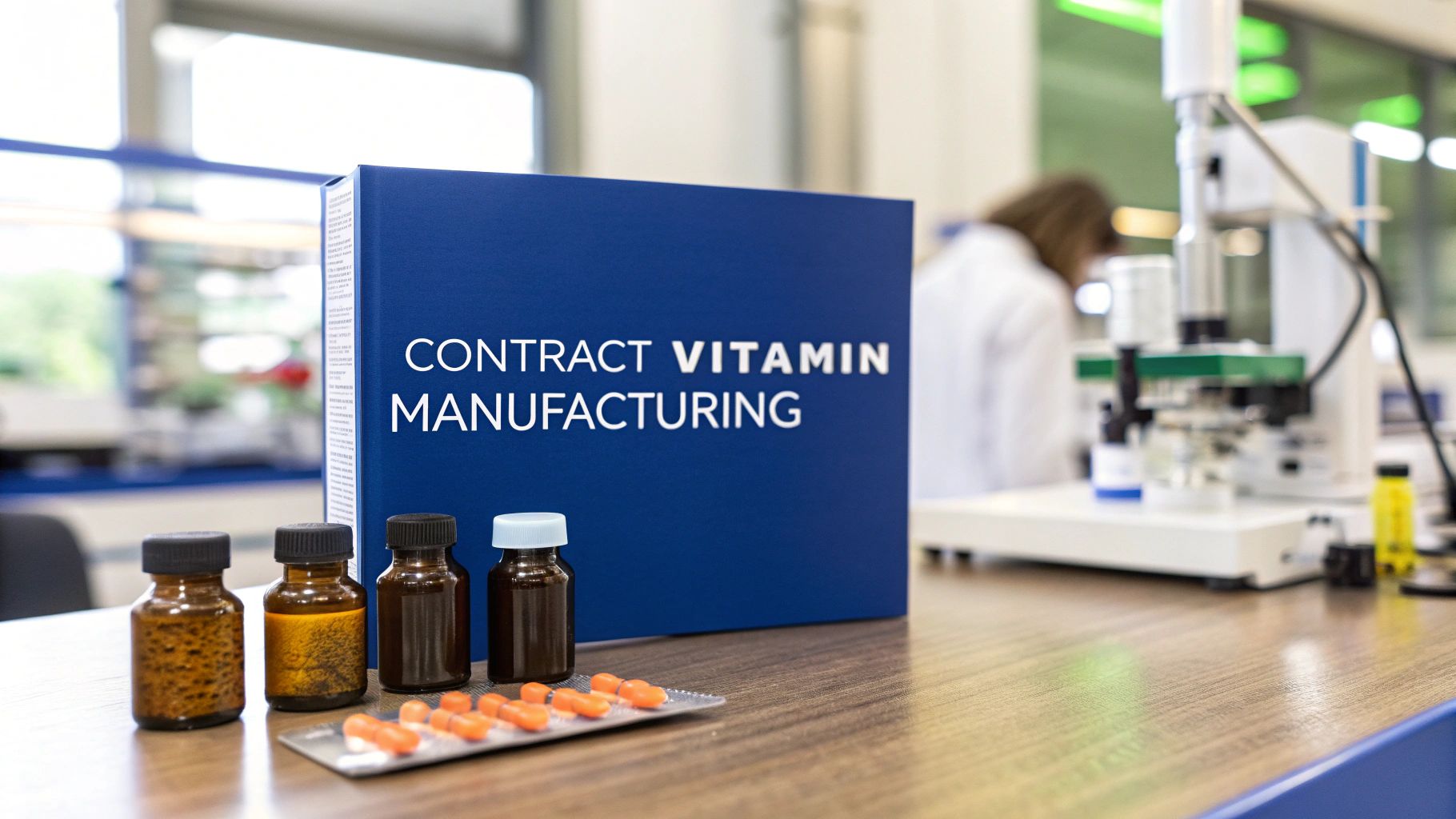 Your Guide to Contract Vitamin Manufacturing | Triton Nutra Group