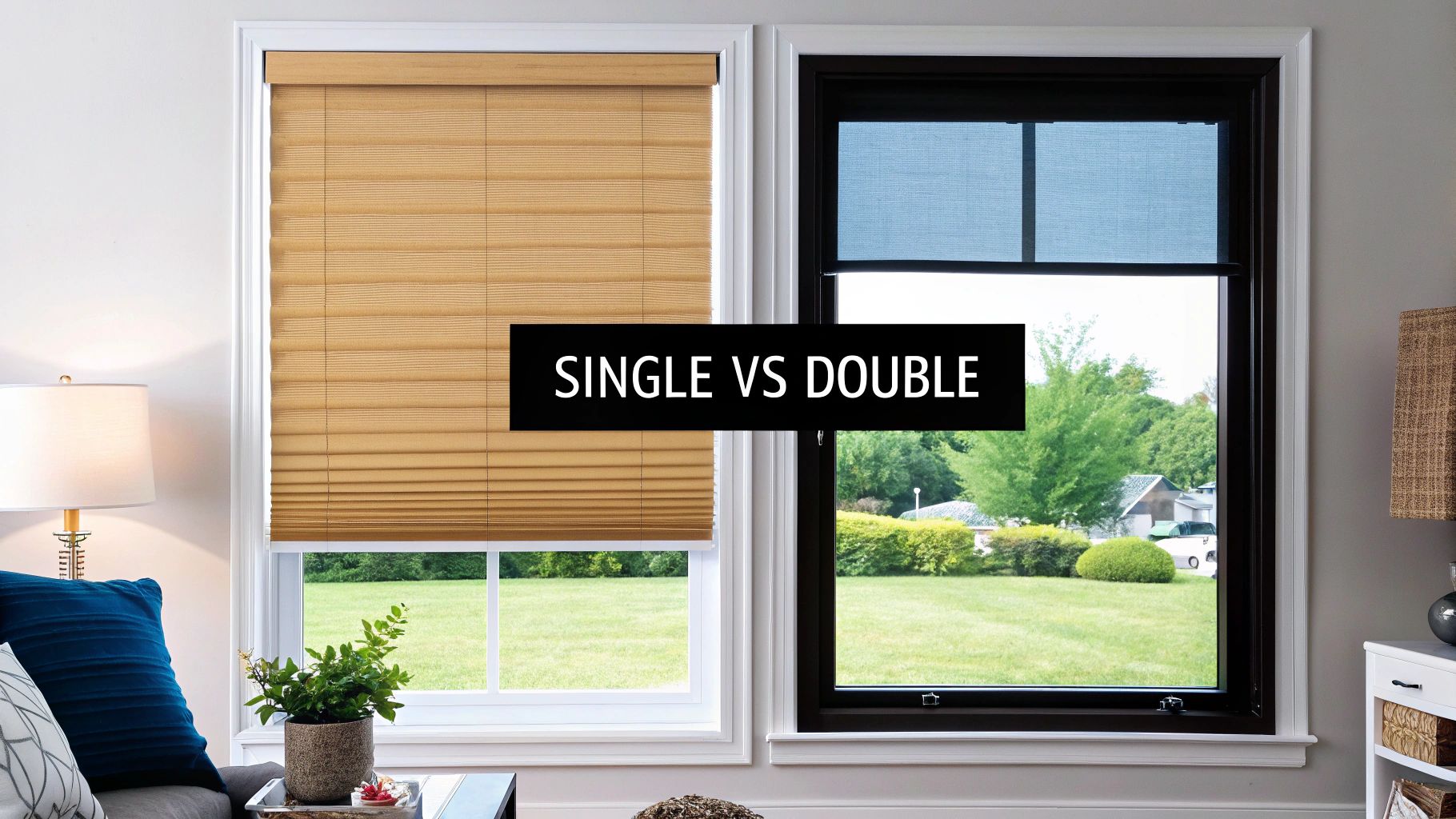 Single Cell vs. Double Cell Shades: A Guide for Delmarva Homeowners