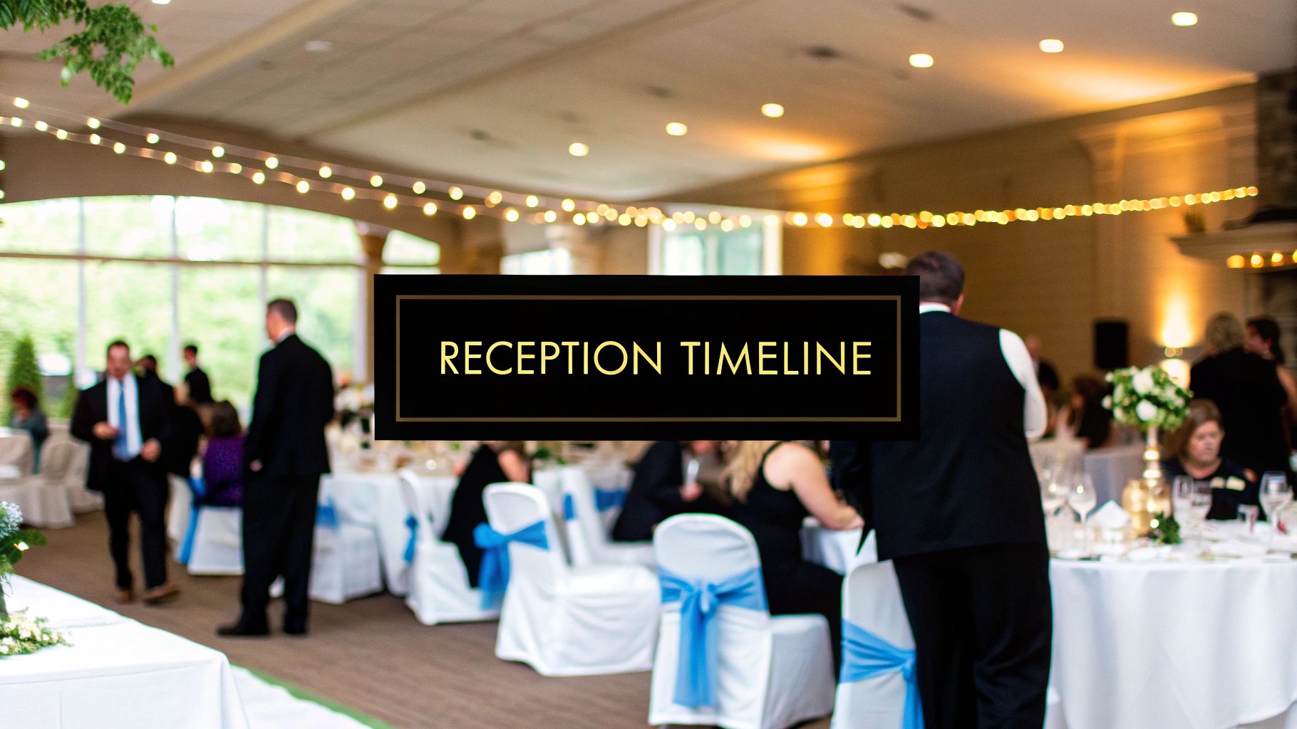 Create the Perfect Wedding Reception Timeline