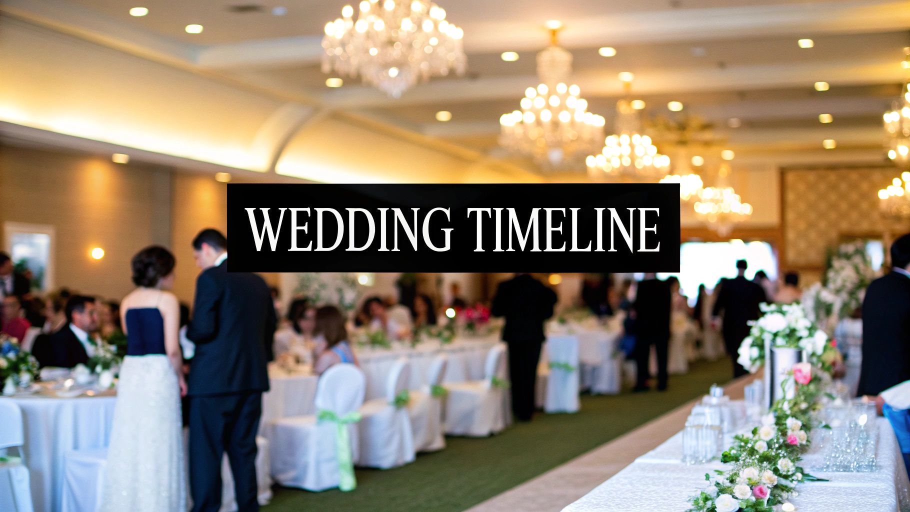 Sample Wedding Reception Timeline: Easy Planning Guide