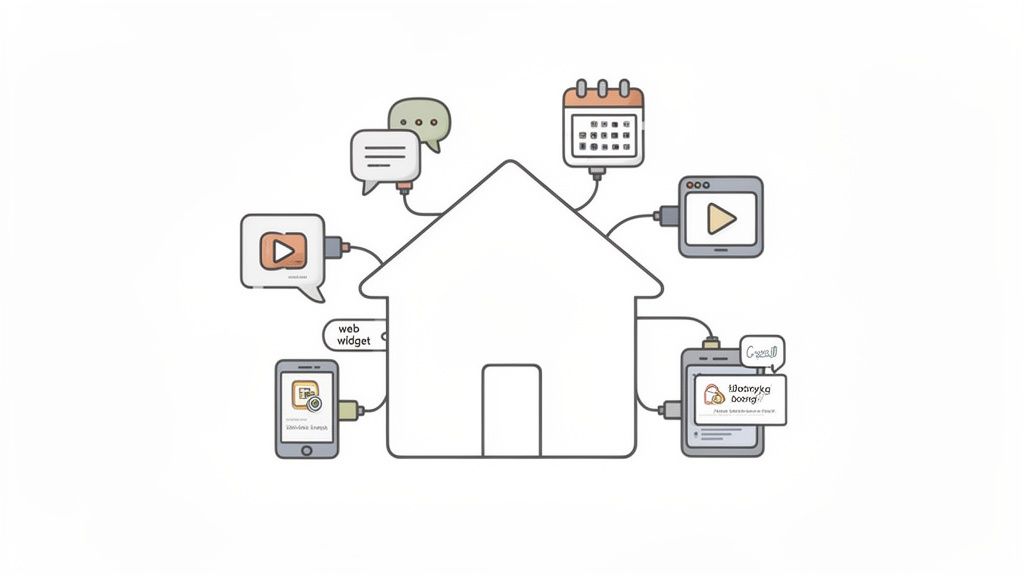 What is a web widget: A Clear Guide to Boosting Engagement - DocsBot AI