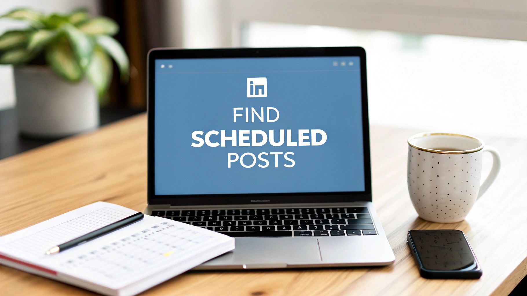 How to Find Scheduled Posts on LinkedIn [2026] - Step by Step