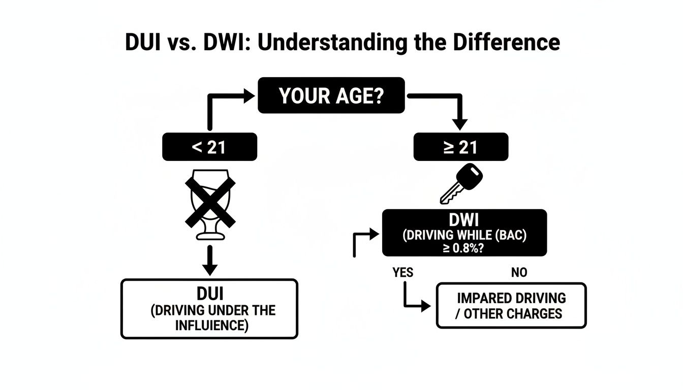 DUI vs DWI in Texas? A Clear Guide for Concerned Families