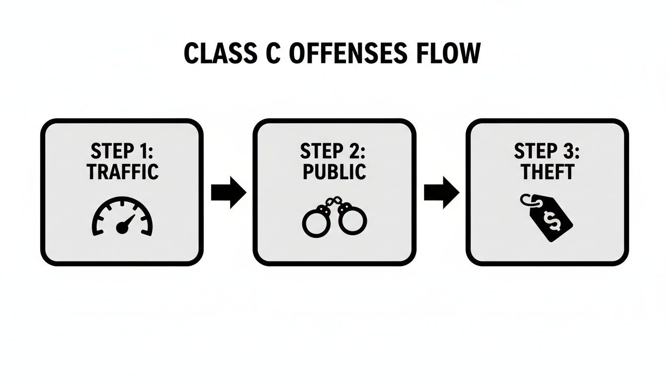 What Is a Class C Misdemeanor in Texas?