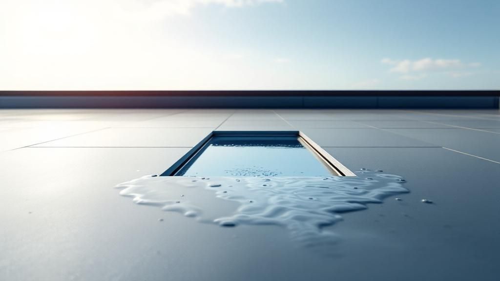 A Guide to Flat Roof Drainage Systems - Platez Roofing