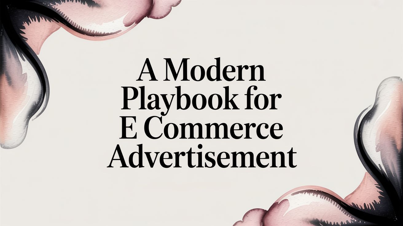 A Modern Playbook for E Commerce Advertisement