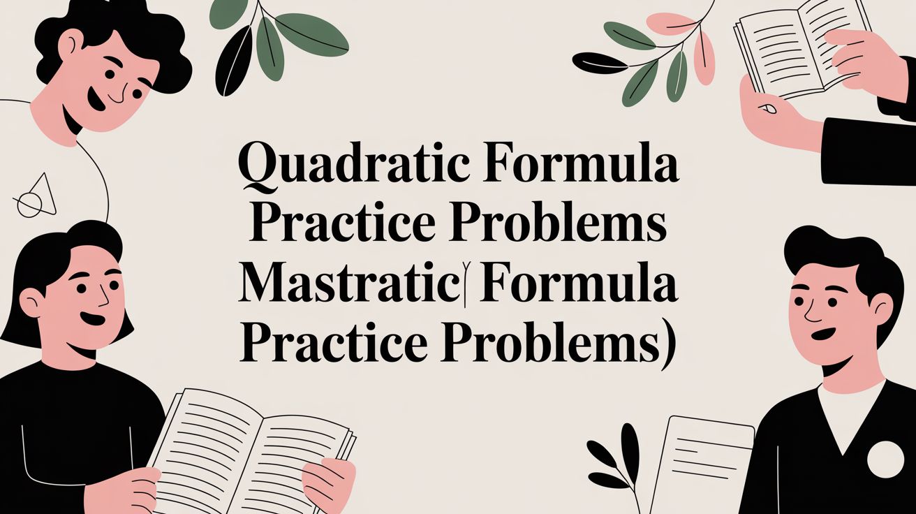 Quadratic Formula Practice Problems Mastery(quadratic formula practice ...