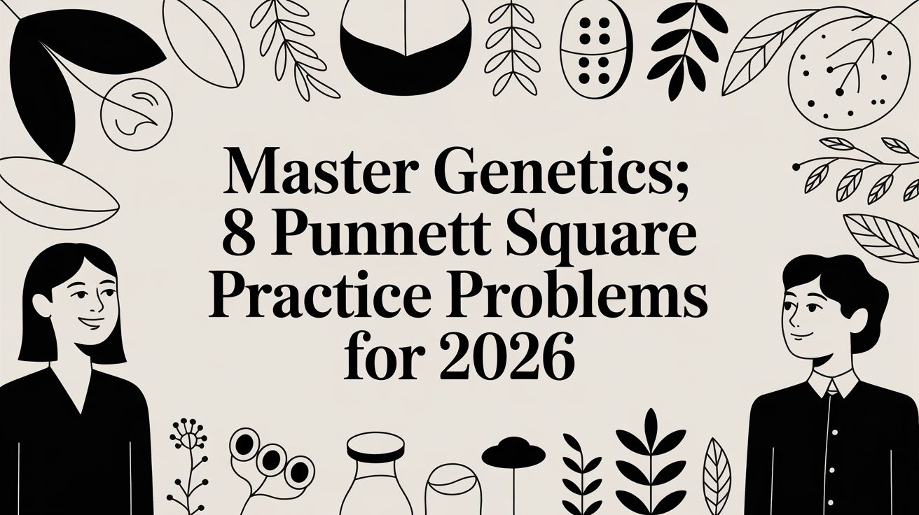Master Genetics: 8 Punnett Square Practice Problems for 2026 - Feen AI