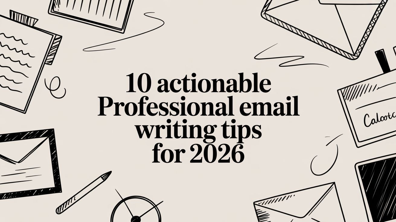 10 Actionable Professional Email Writing Tips for 2026