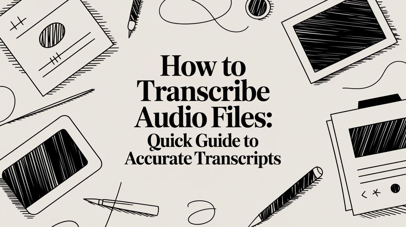 How to Transcribe Audio Files: A Quick Guide to Accurate Transcripts ...