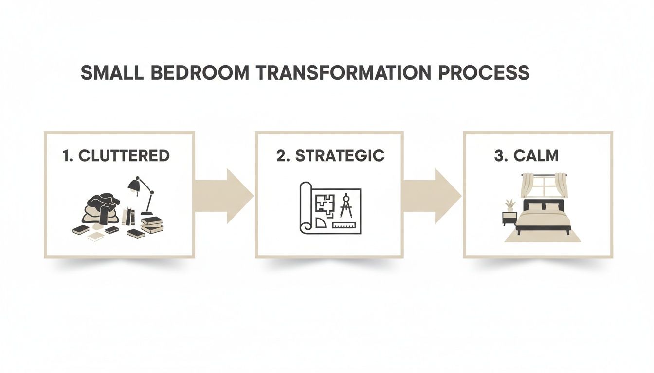 How to Arrange Furniture in Small Bedroom: A Space-Savvy Guide – MORALVE