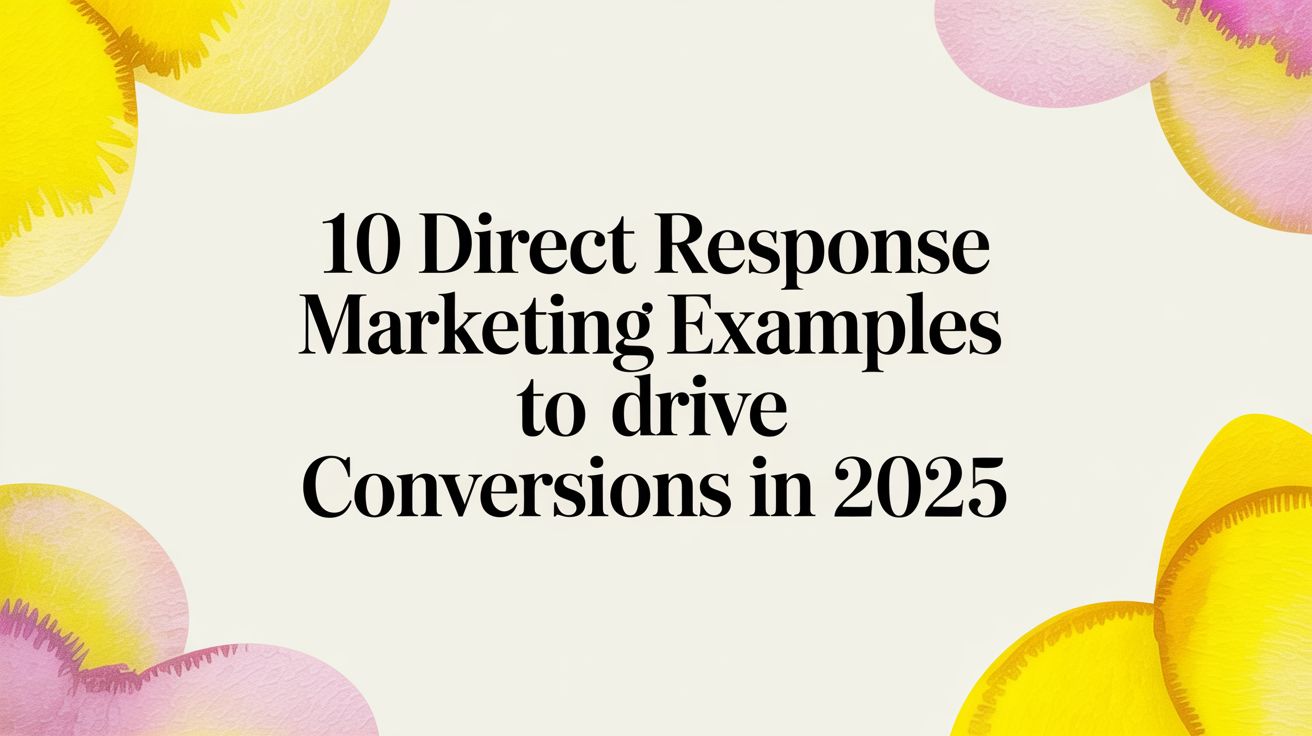 10 Direct Response Marketing Examples to Drive Conversions in 2025