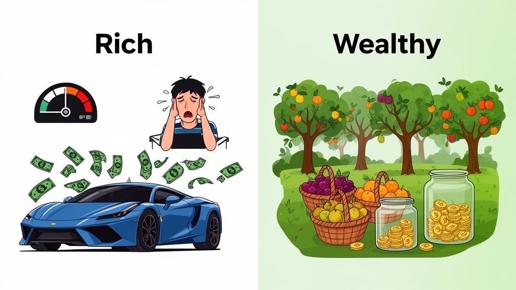 What's the Difference Between Rich and Wealthy for Lasting Security ...